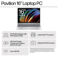 HP Pavilion Laptop 16, Windows 11 Home, 16 HP Pavilion Laptop 16, Windows 11 Home, 16